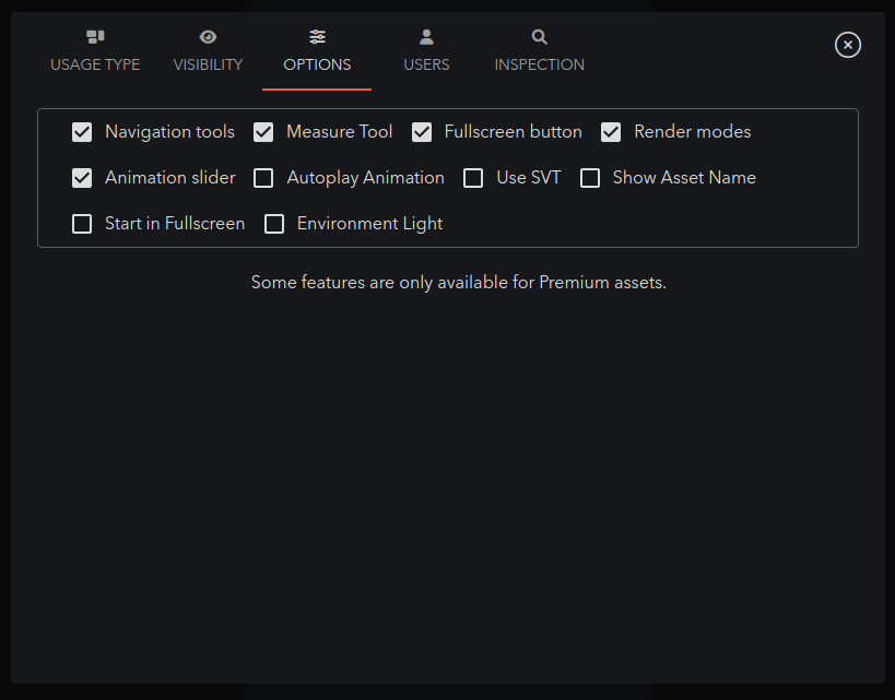 Asset view mode options – Nira Help Center