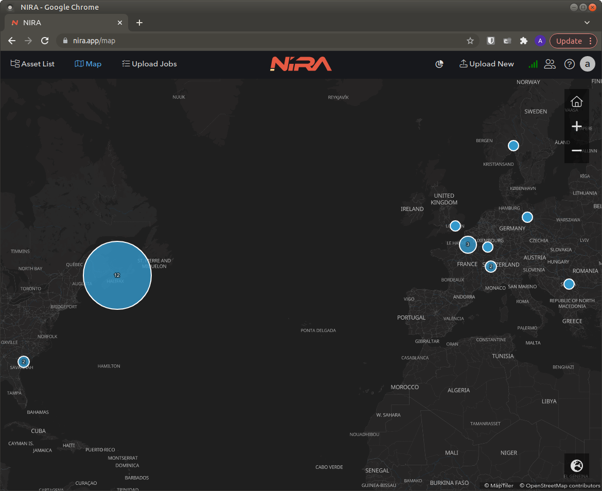 The Map View – Nira Help Center